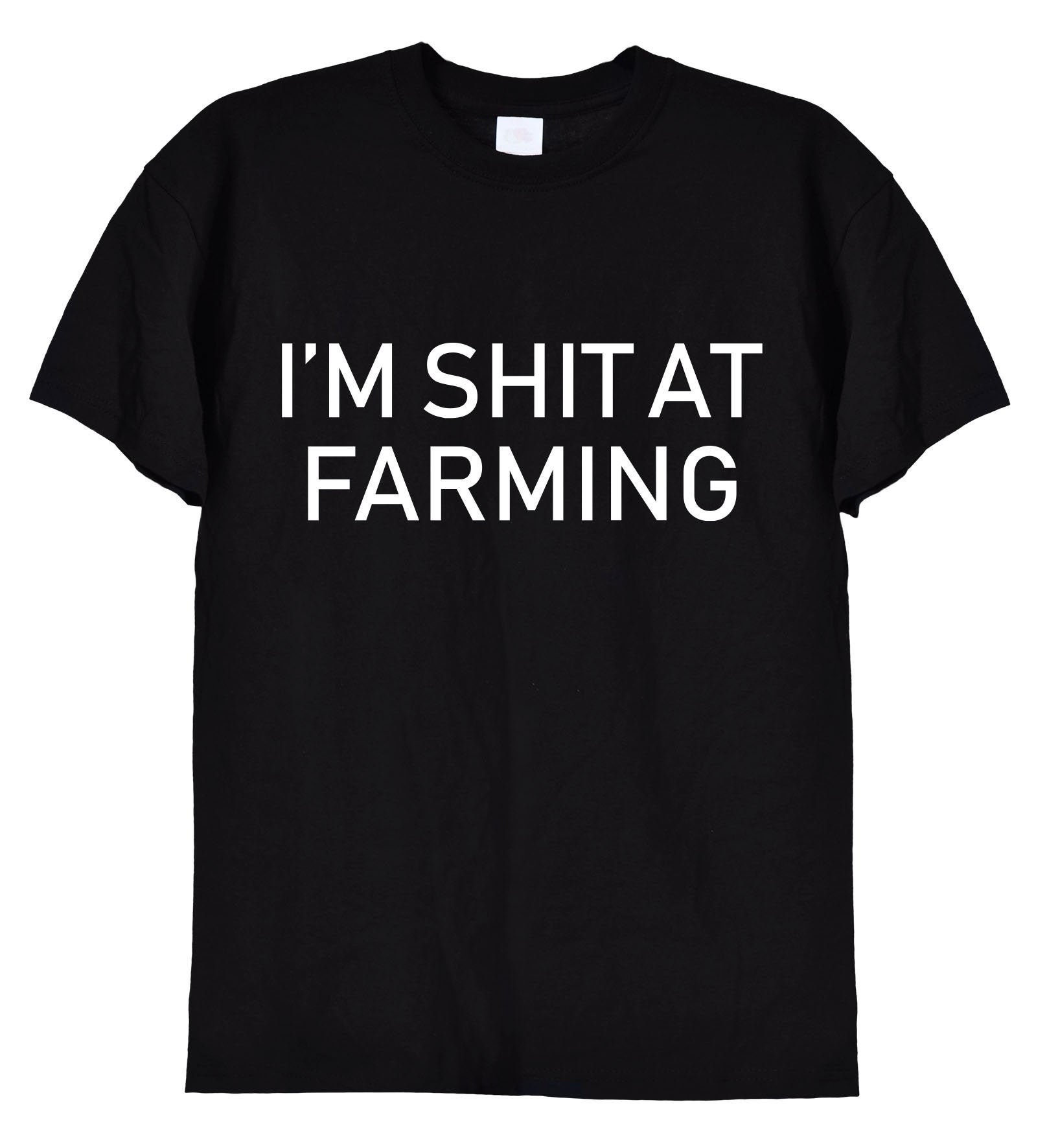Funny I'm Bad At Farming T Shirt Farming Gift Young Farm | Etsy