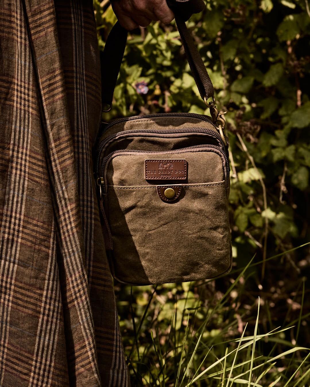 Waxed Cotton Foragers Bag, Perfect for Dog Walkers - Etsy