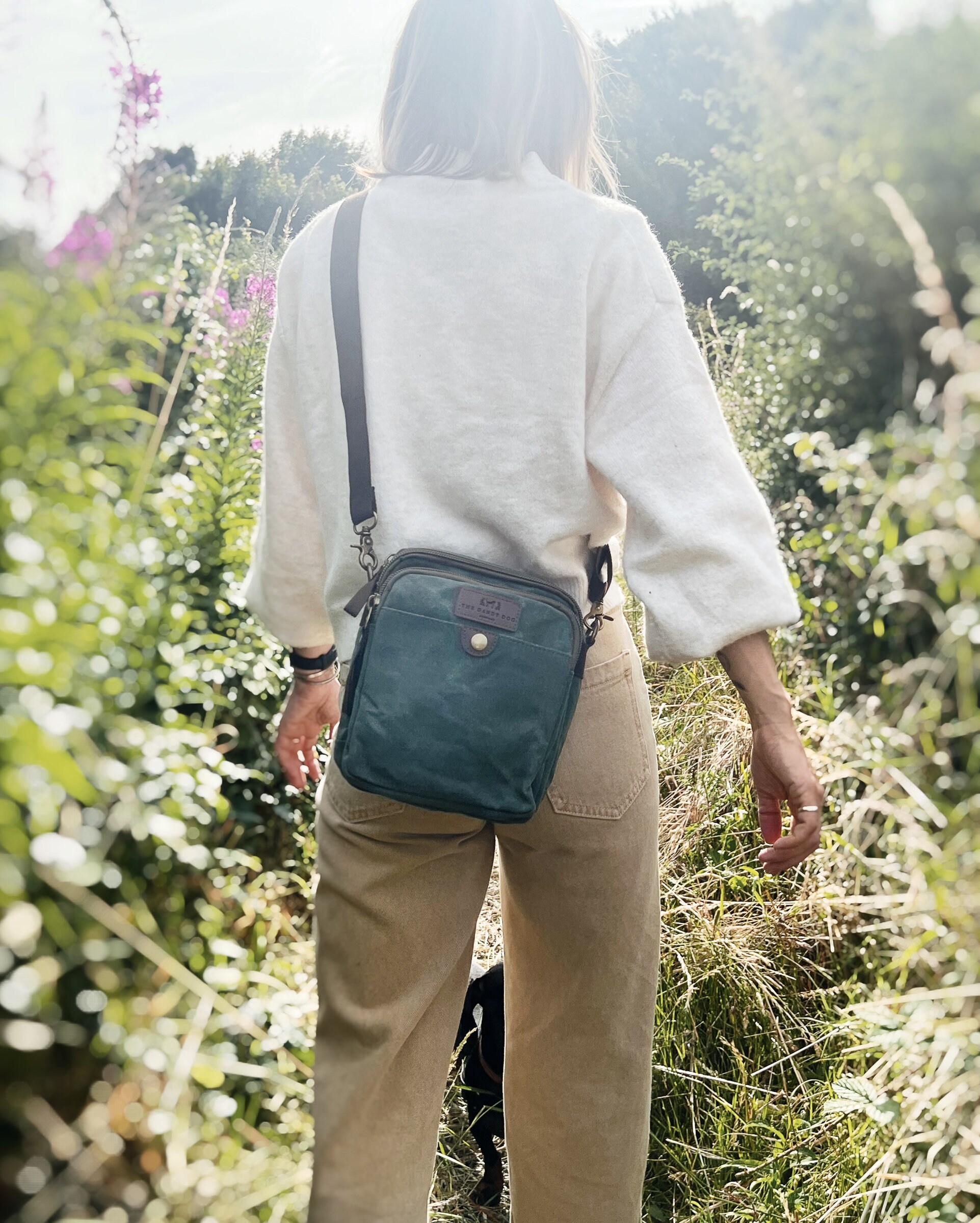 Waxed Cotton Foragers Bag, Perfect for Dog Walkers - Etsy