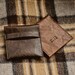 Leather Mini Purse, Flap & Loop Closure (10x10cm) - Etsy