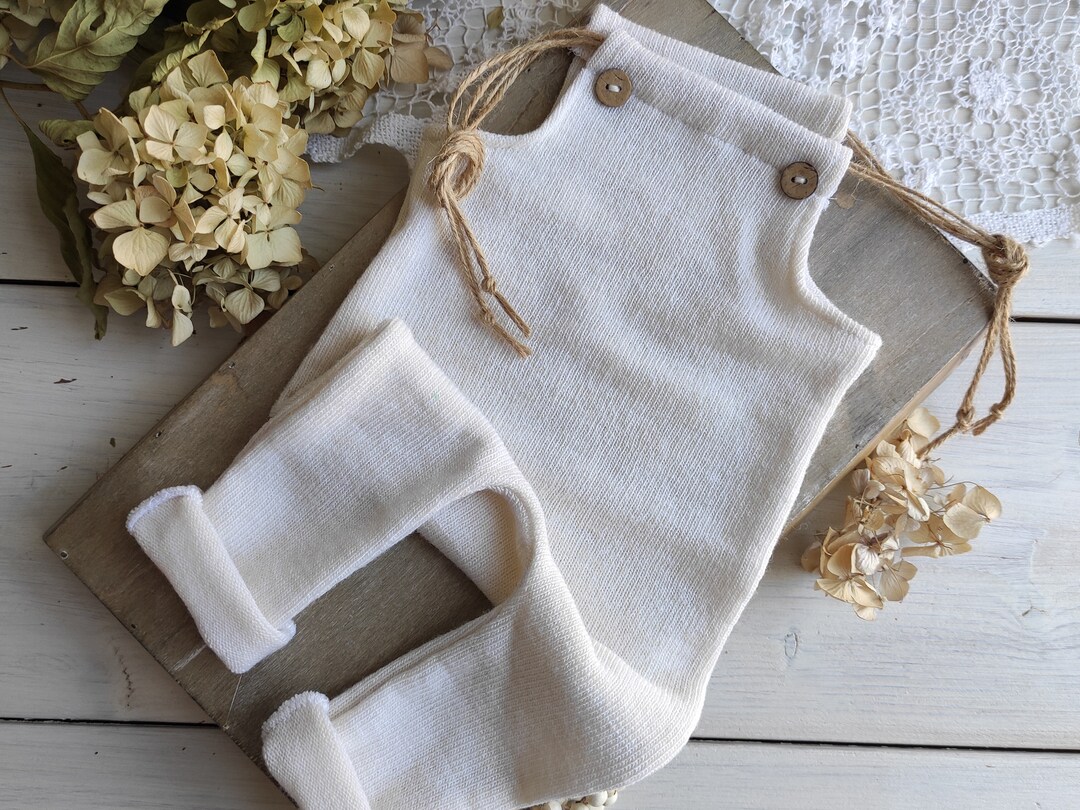 Newborn photo prop, photo session props, Newborn white romper, Baby boy ...