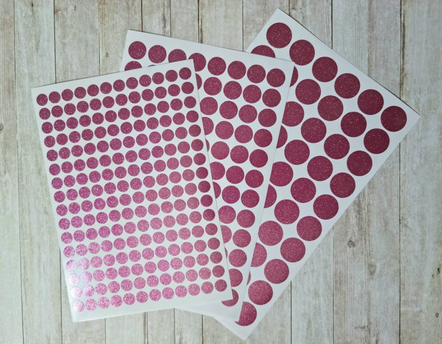 Vinyl Circle Stickers Wedding Party Planner Bullet - Etsy