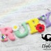 Personalised Floral Nursery Banner Floral Name Bunting - Etsy