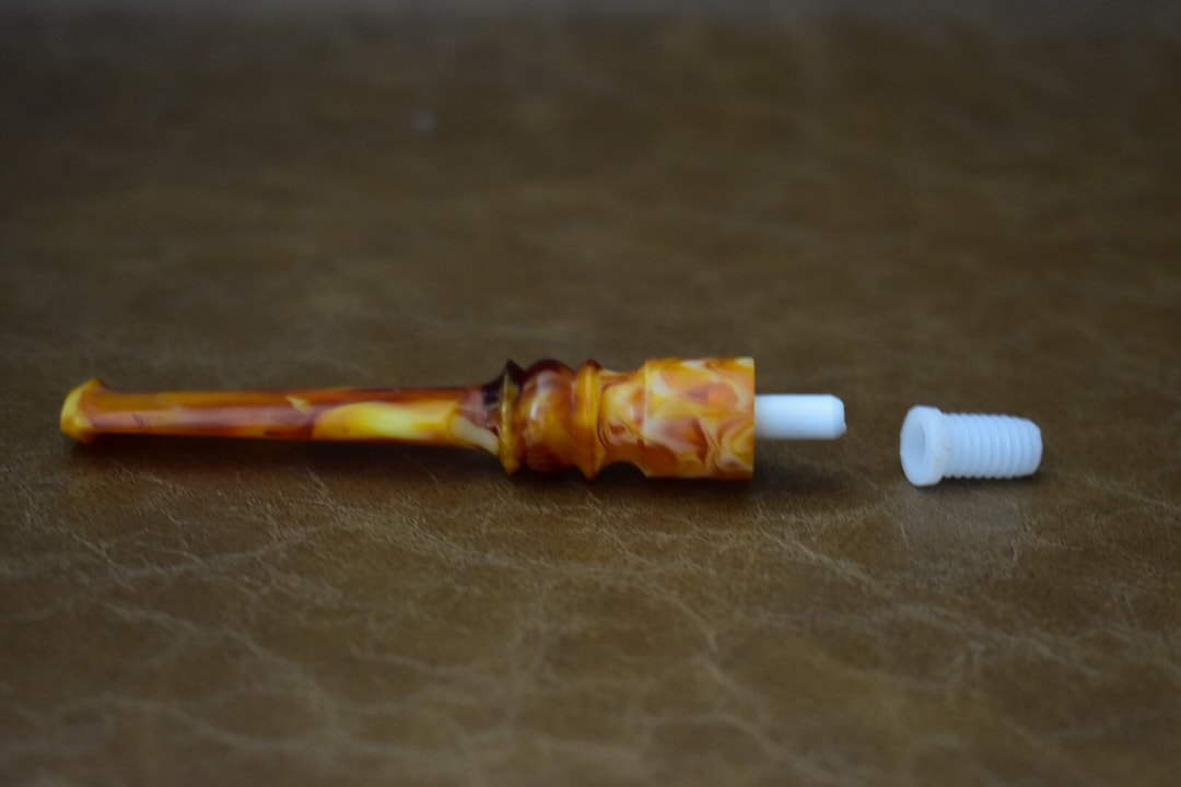 Replacement Lucite Stem for Meerschaum Pipes, New , Unused With Delrin ...