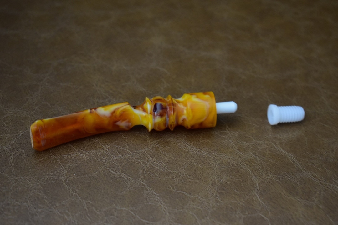 Bent Replacement Lucite Stem for Meerschaum Pipes, New , Unused With ...