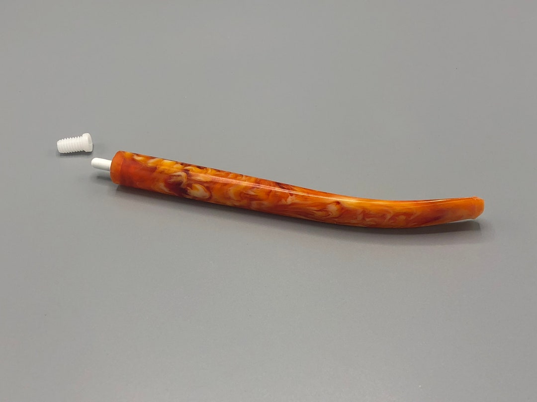 Bent Replacement Lucite Stem for Meerschaum Pipes, New , Unused With ...