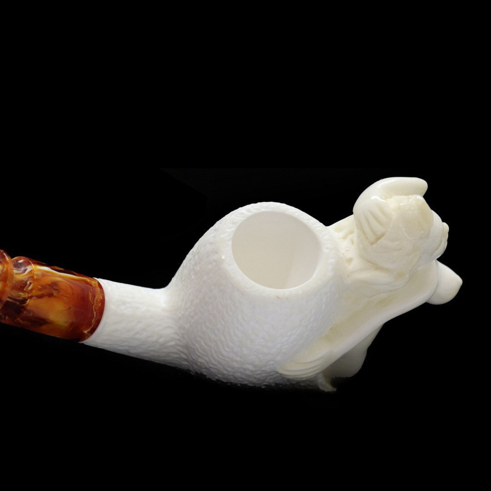 Naked Lady Pipe,block Meerschaum,handmade W Custom Made Case and Tamper ...