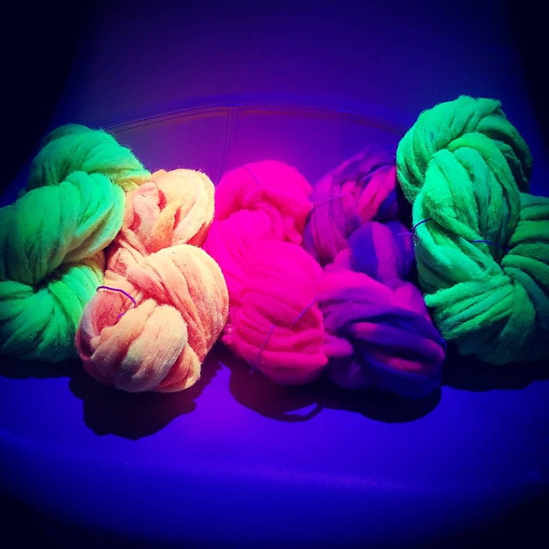 Fluorescent Neon Wool - Etsy