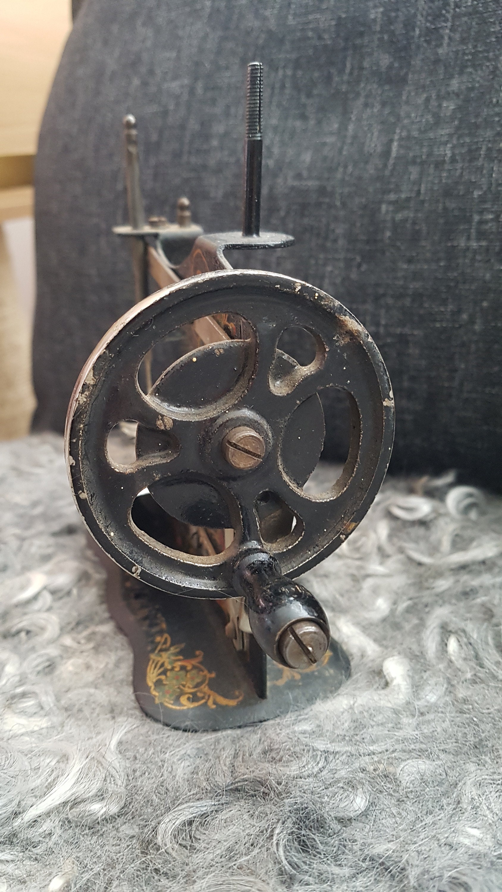 Muller Tin Toy Sewing Machine Germany - Etsy