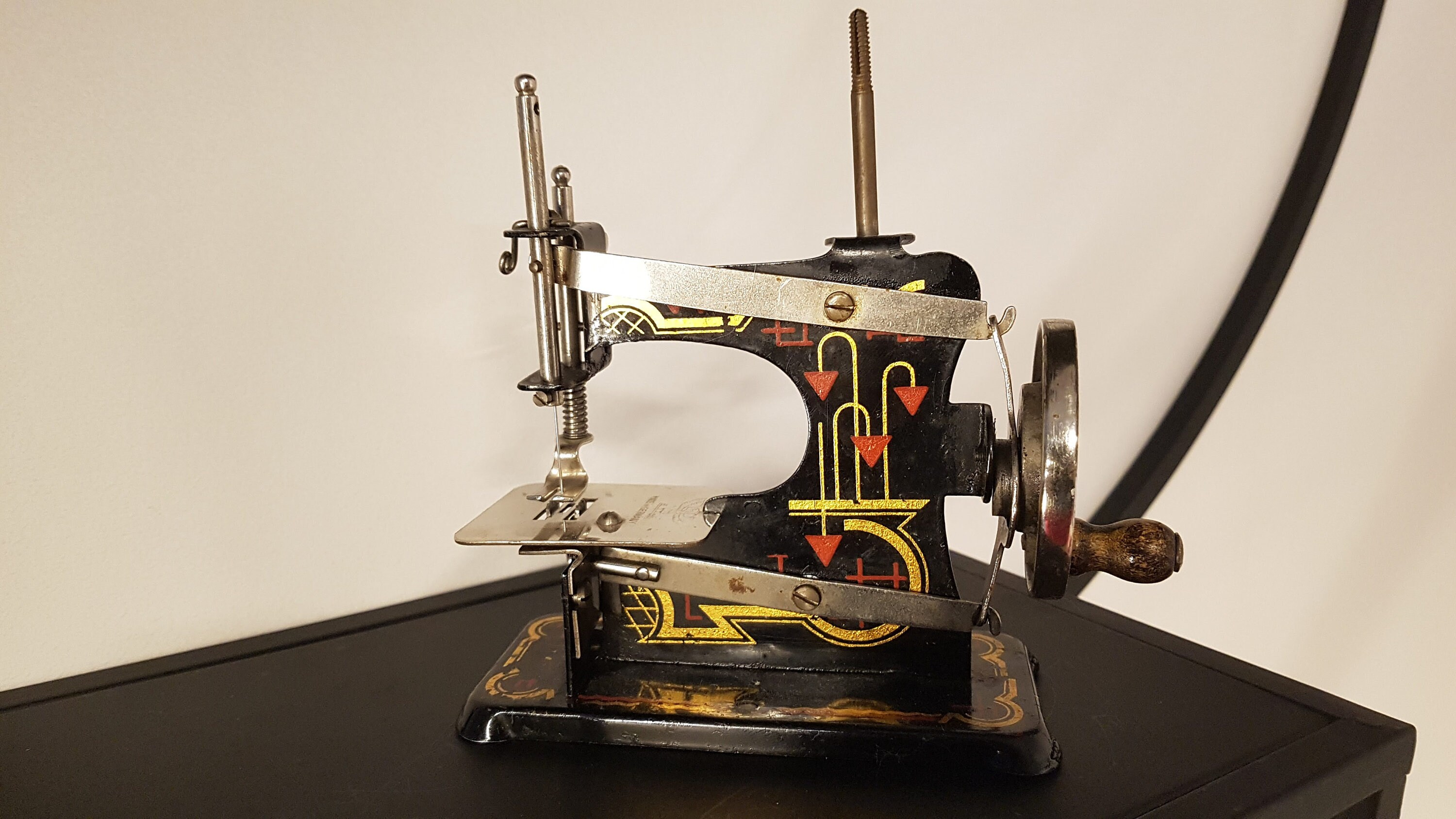Casige Tin Toy Sewing Machine Germany - Etsy