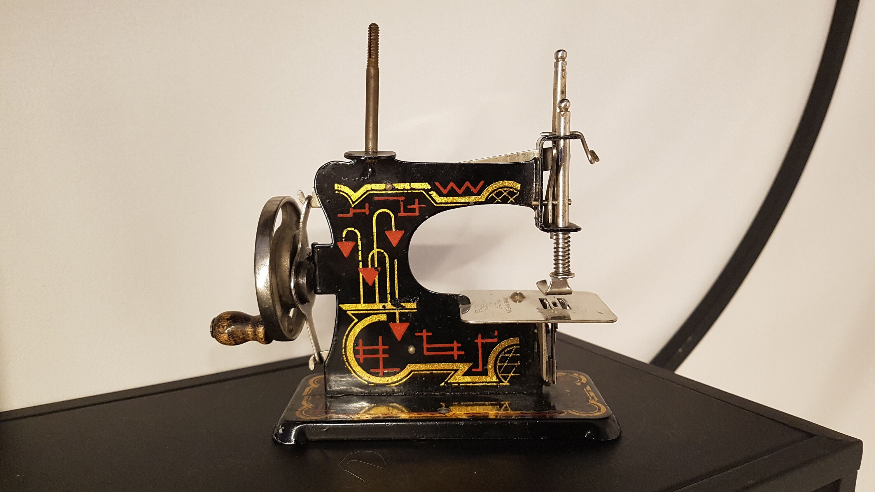 Casige Tin Toy Sewing Machine Germany - Etsy