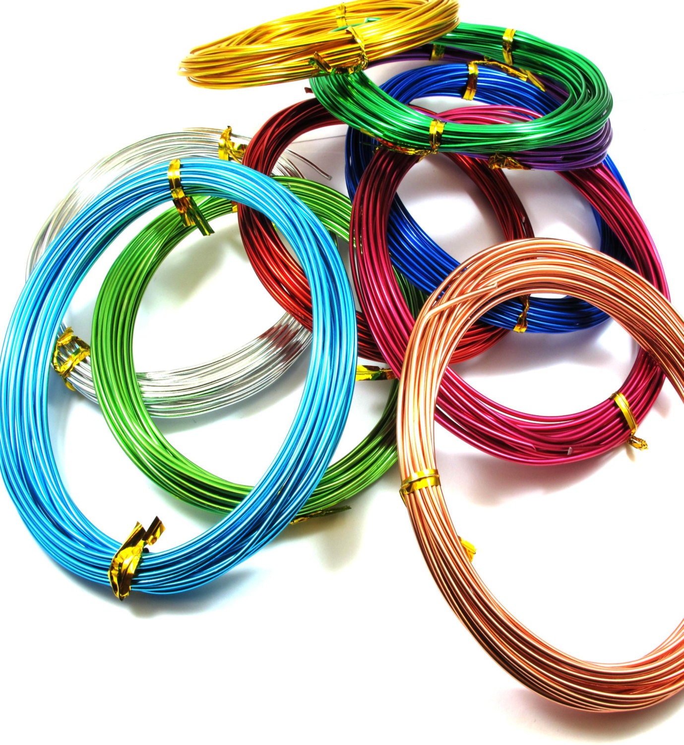 6 Meters/Reel Metallic Aluminum Wire String Cord Suitable - Etsy 日本