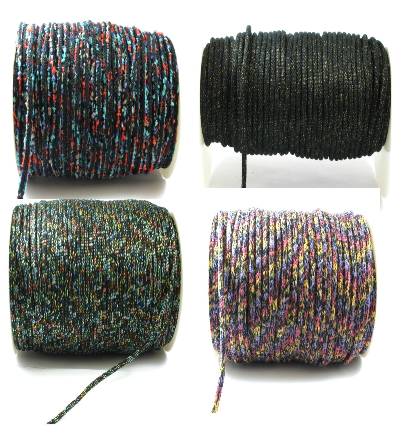 10 Meters Round Cotton Cord String Cordcolorful Cord 4mm - Etsy