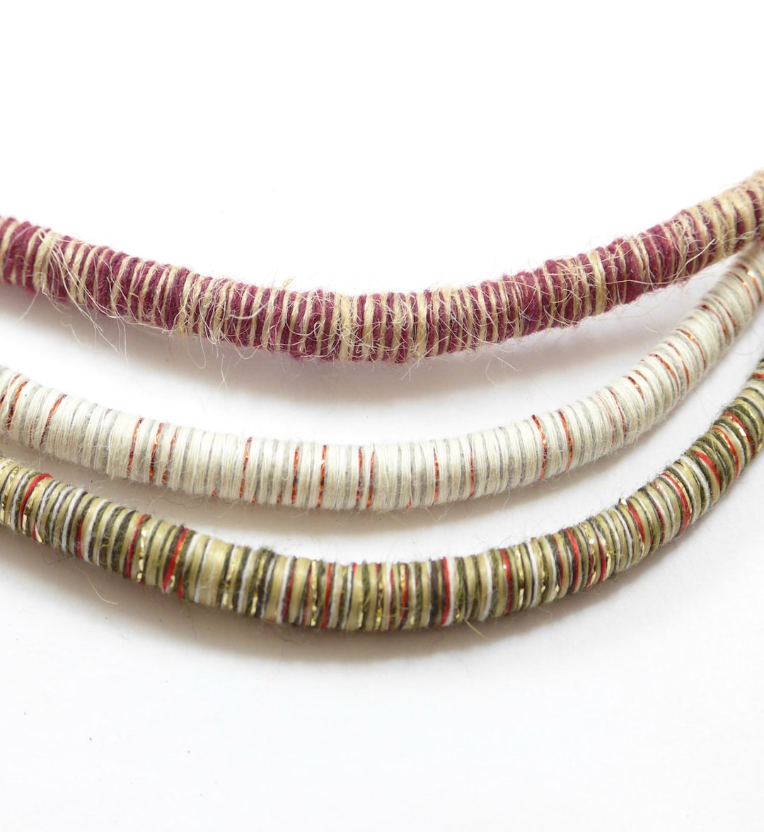 3 Meters Wrapped Rope Cord,multi Color, Cotton Cord, 5mm Trim Rope Cord ...