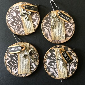 Junk journal dangles | Etsy