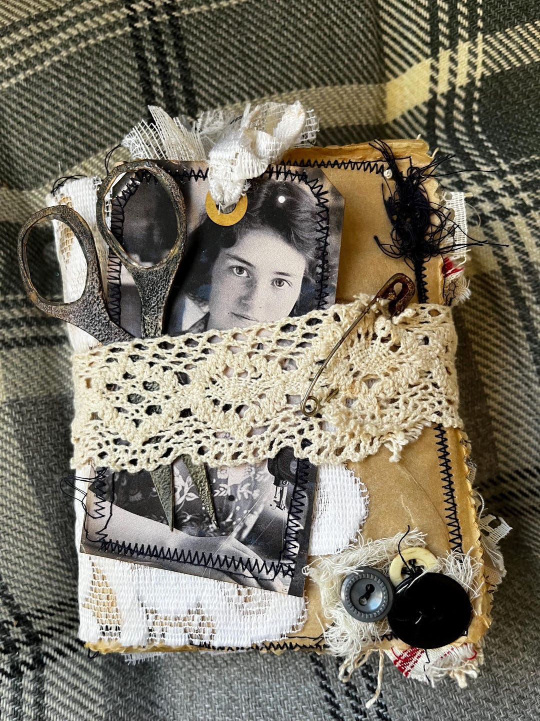 Vintage Sewing Seamstress Tailor Quilter Junk Pattern Junk Journal - Etsy