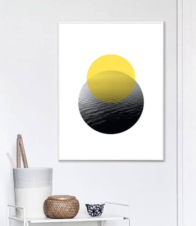 Geometric print Large wall art printable Abstract wall art | Etsy