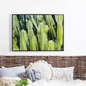 Cactus Poster, Succulent Art Print, Wall Art Prints, Desert Print ...