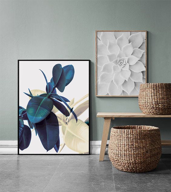 Above Bed Digital Prints Download Wall Art Printable Tropical | Etsy
