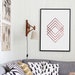 Geometric Rose Gold Printable Wall Art Prints Abstract - Etsy