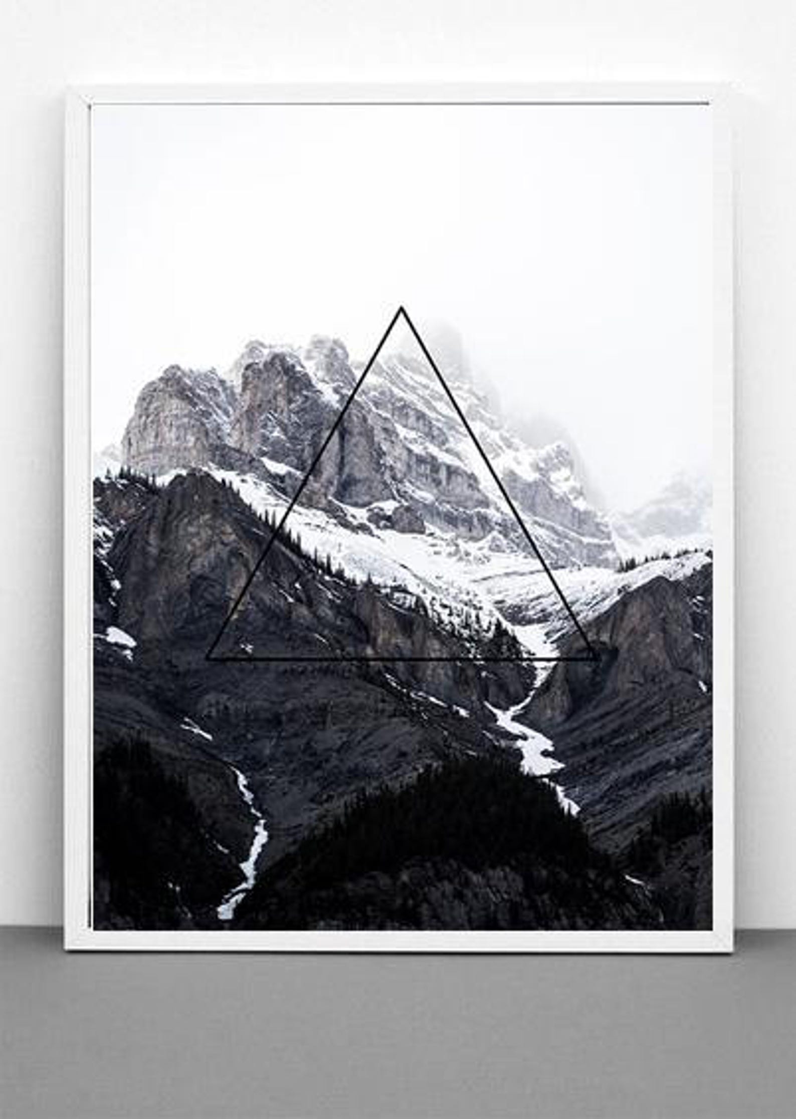 Mountain Print Mountain Wall Art Prints Landscape Print | Etsy