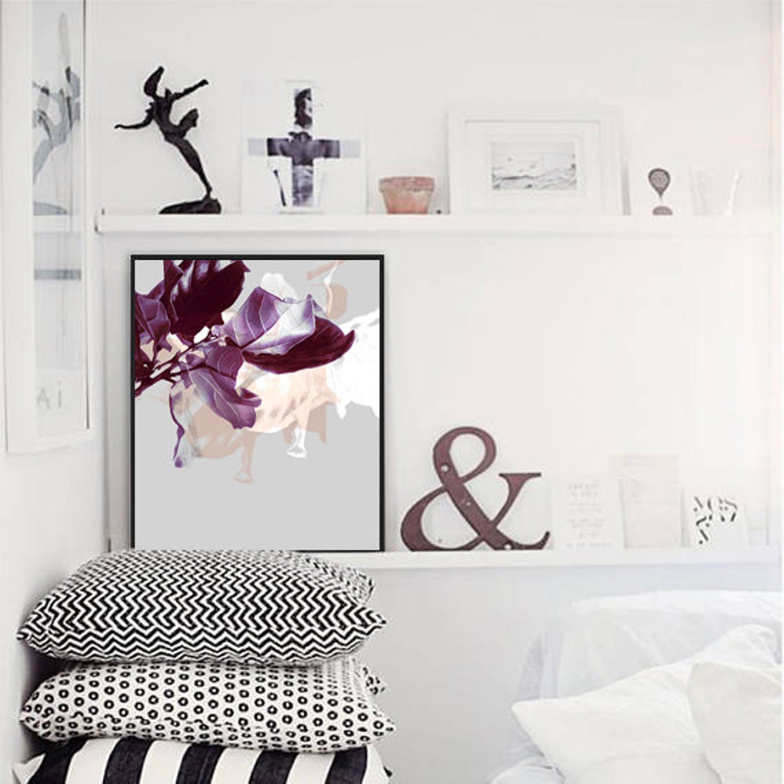 Digital Download Above Bed Art Prints Printable Botanical - Etsy