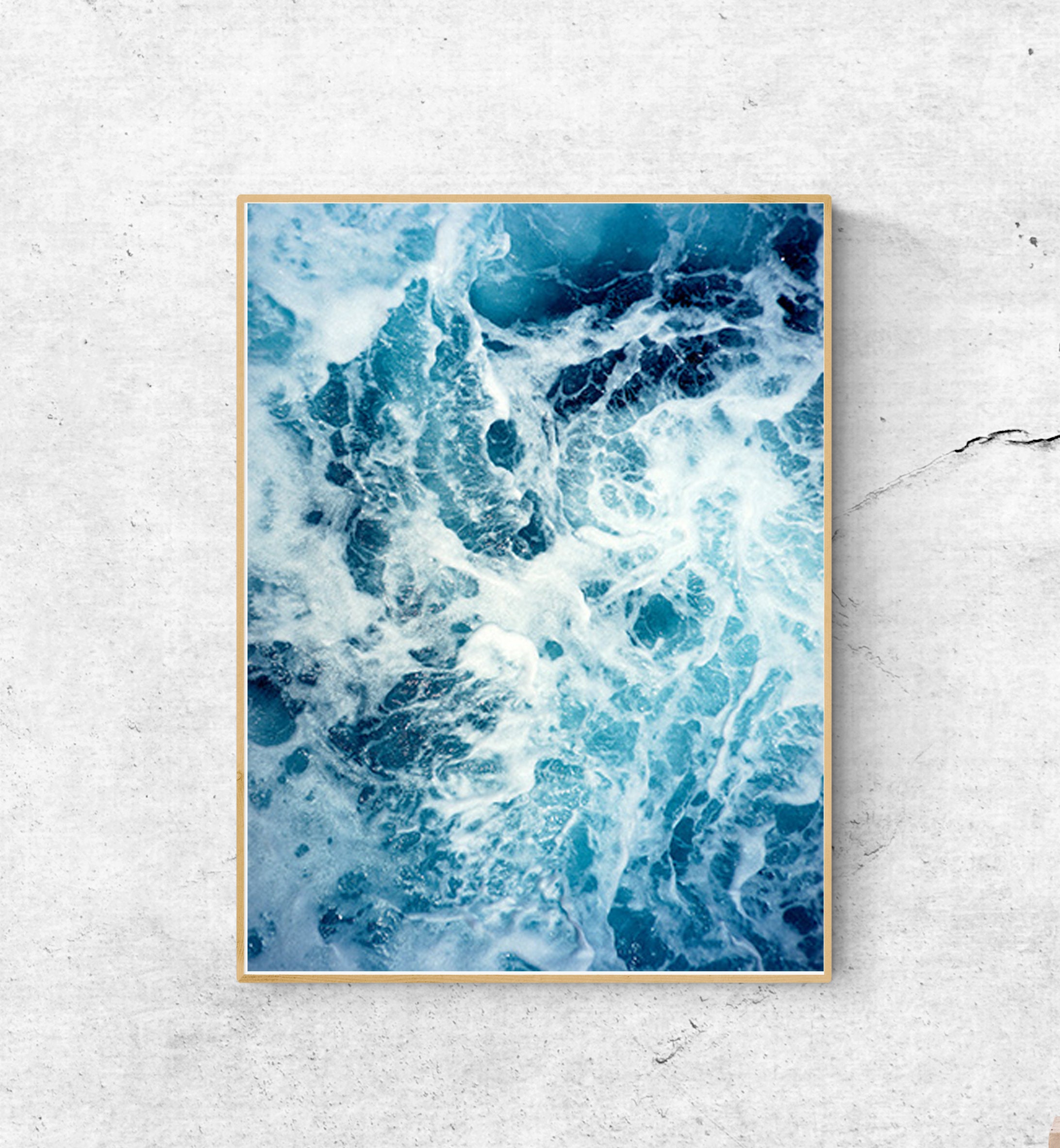 Ocean Poster Botanical Print Set of 4 Prints Beach Minimal | Etsy