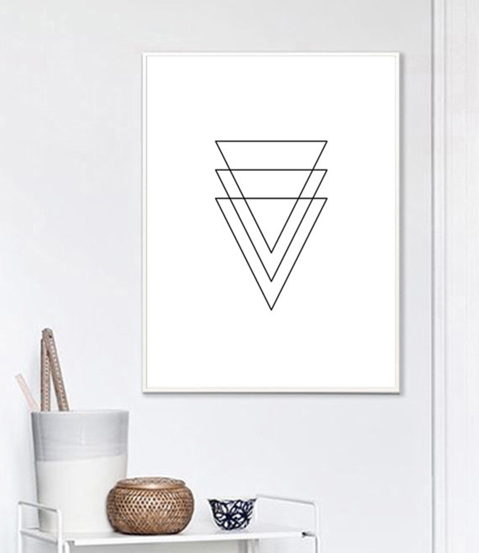 Minimalist Print Geometric Print Scandinavian Wall Art - Etsy