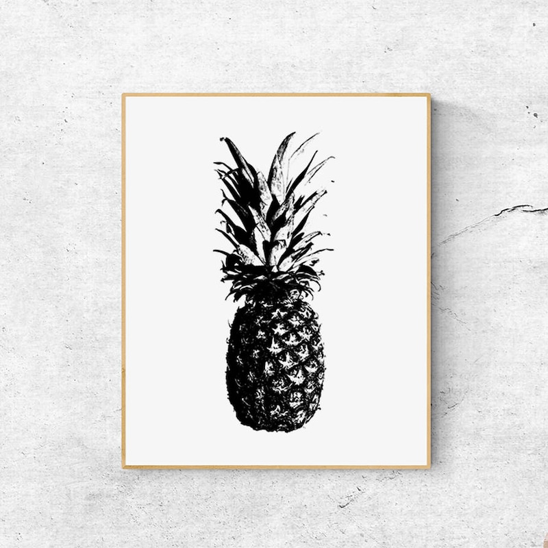 Pineapple Poster - Etsy