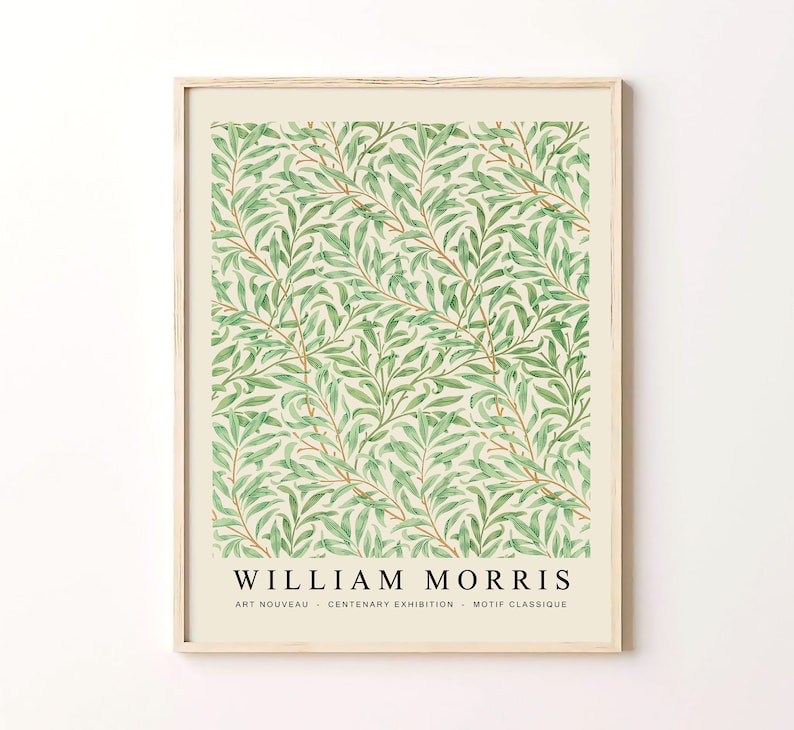 William Morris Prints Set of 6 Prints Exhibition Poster Art - Etsy