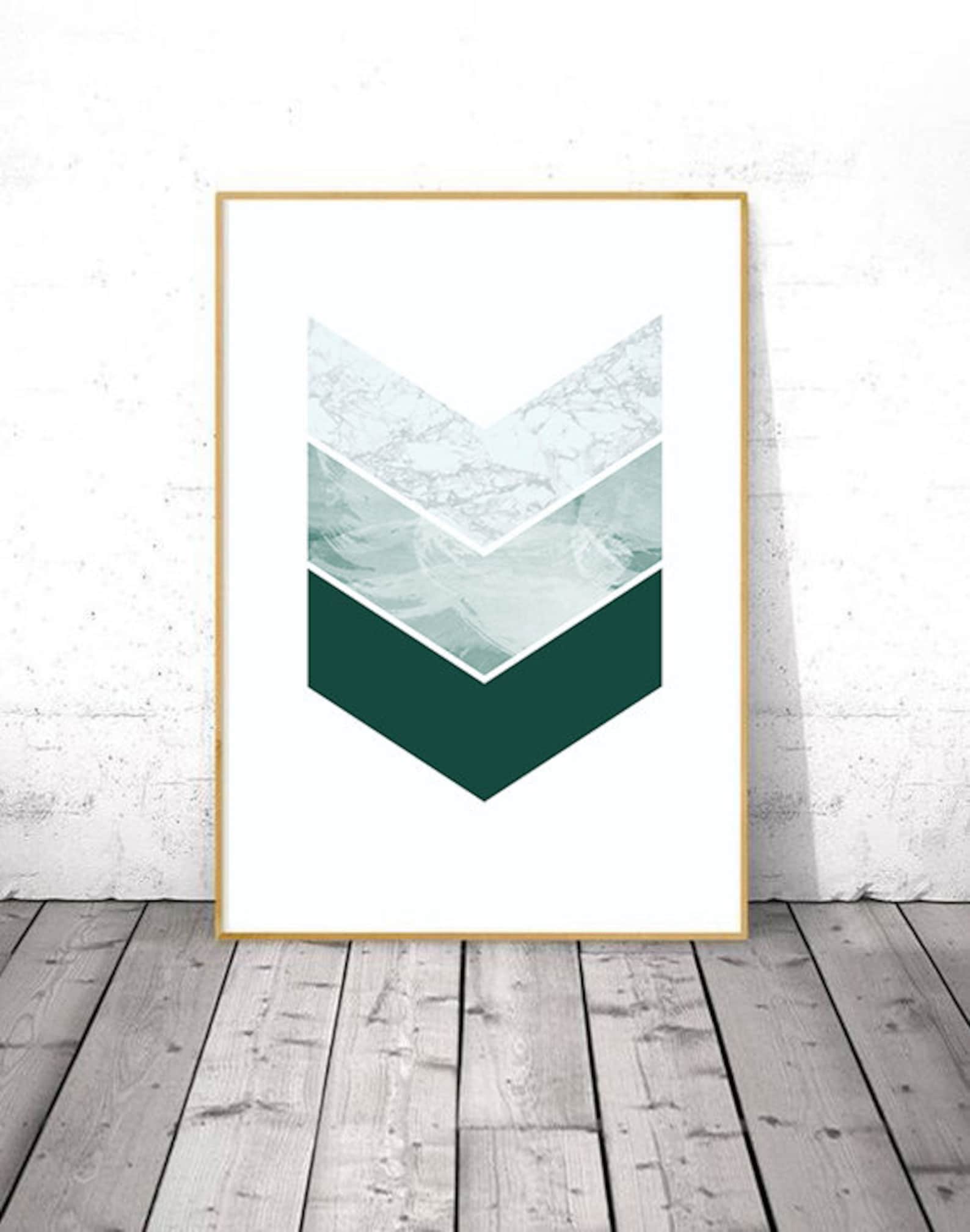 Minimalist Printable Poster Large Geometric Wall Art - Etsy