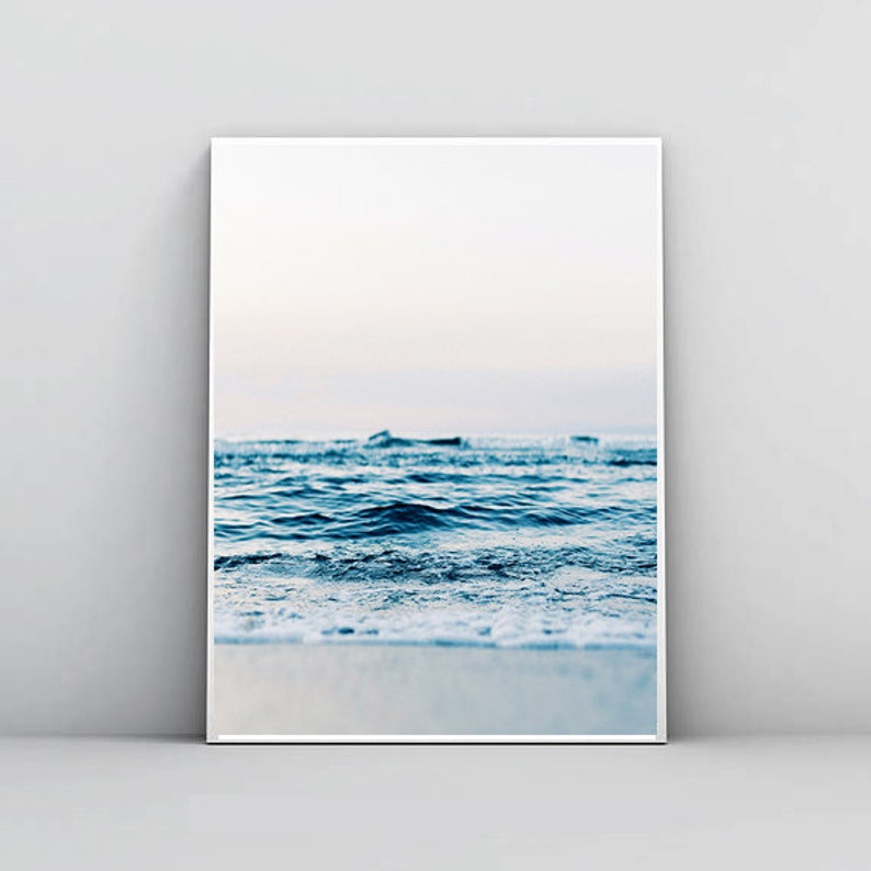 Ocean Art Print Ocean Waves Print Ocean Wall Art Ocean | Etsy