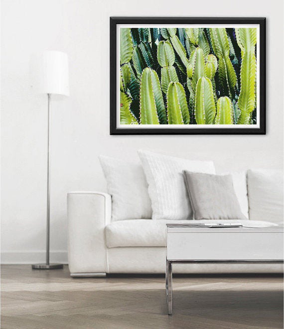 Cactus Poster Succulent Art Print Wall Art Prints Desert | Etsy