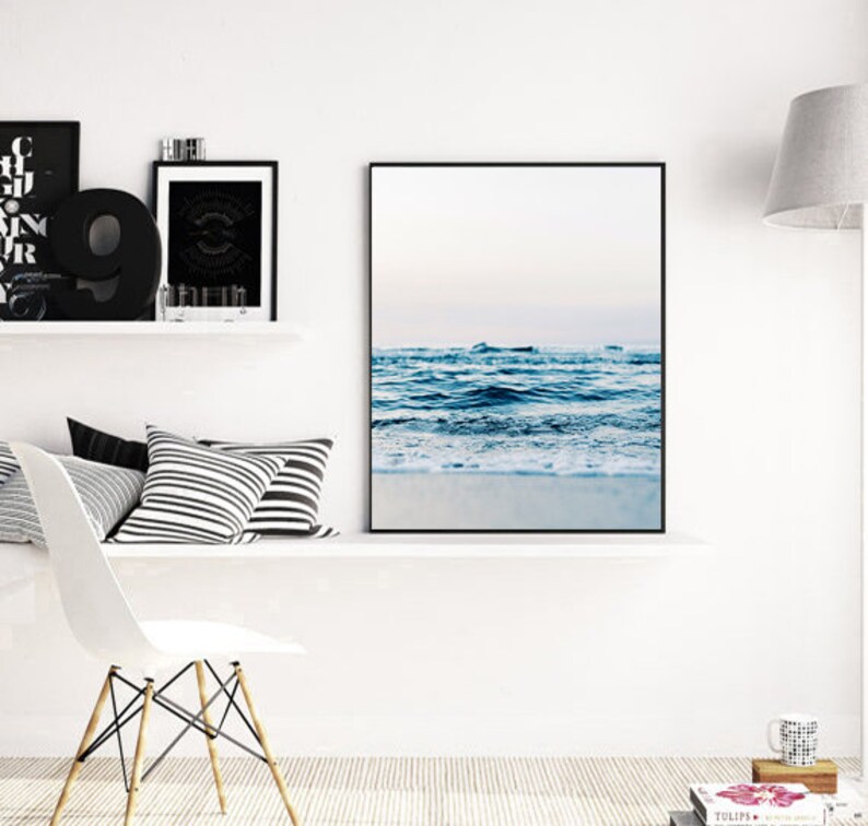 Ocean Art Print Ocean Waves Print Ocean Wall Art Ocean | Etsy