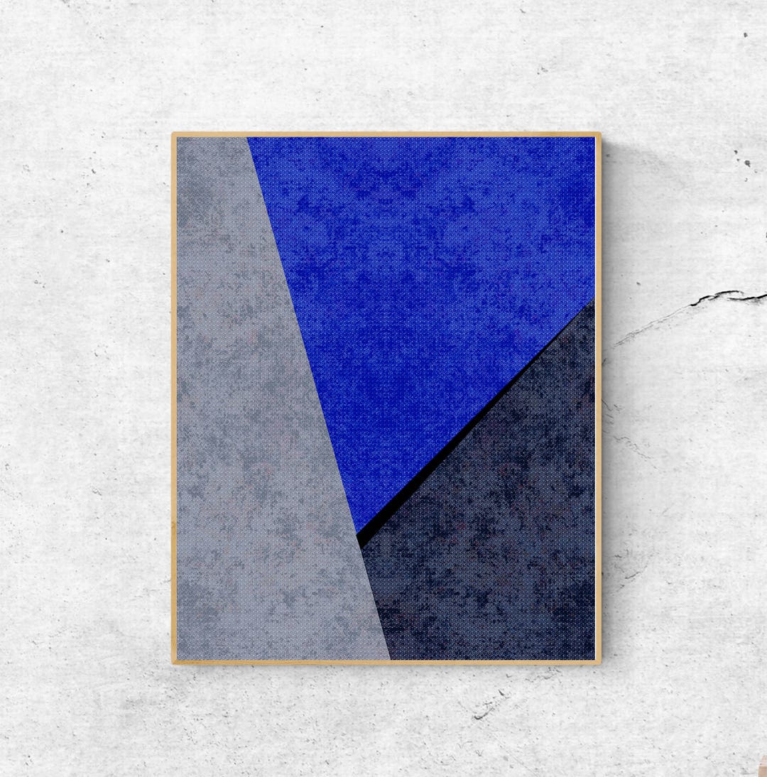Geometric Print, Abstract Art Prints, Geometric Wall Art, Large Wall ...