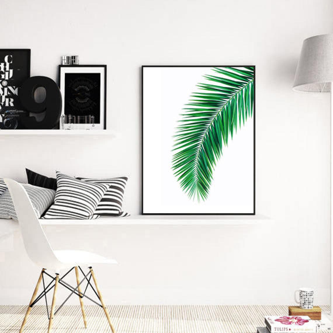 Leaf Print Poster Botanical Print Download Wall Art Prints | Etsy