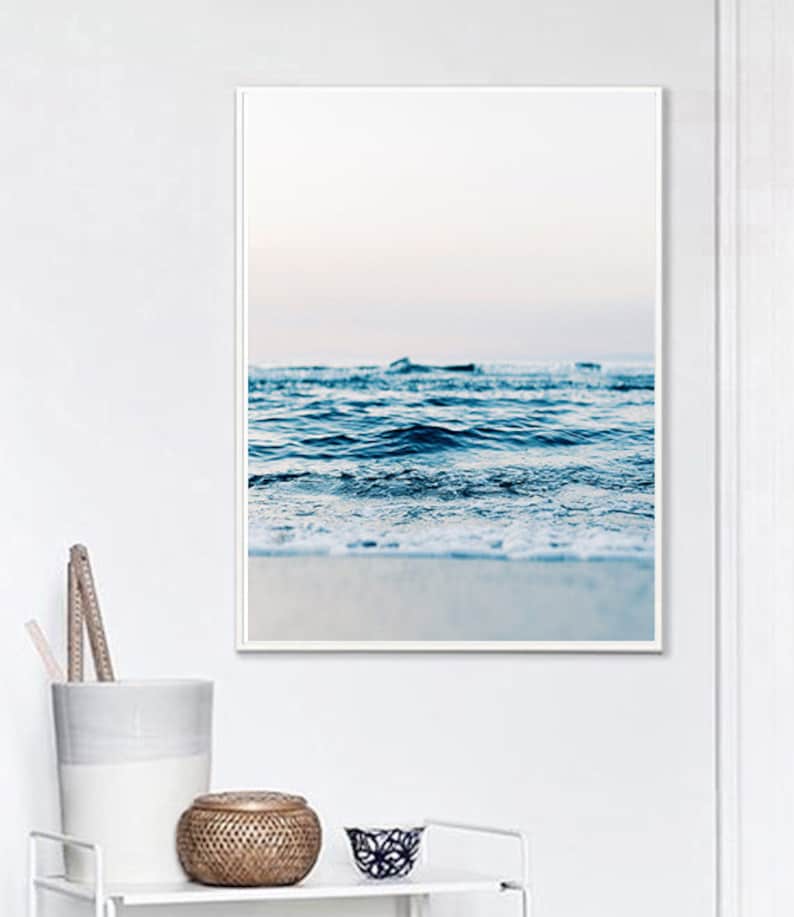 Ocean Art Print Ocean Waves Print Ocean Wall Art Ocean | Etsy