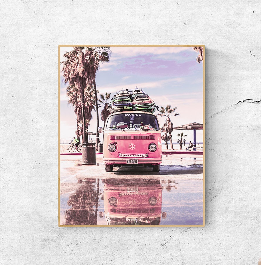 Coastal Prints Set of 6 Tropical Poster Printable Wall Art | Etsy