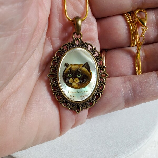 Cat Cameo - Etsy