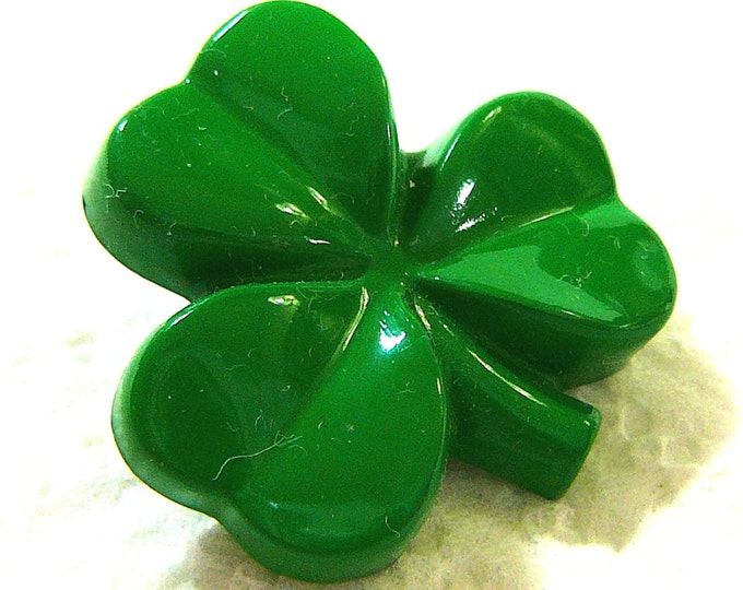 Vintage Hallmark Green Shamrock Pin St. Patrick's Day - Etsy