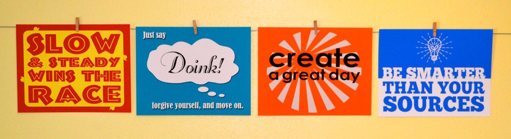 Create A Great Day Inspirational Print Motivational Poster - Etsy