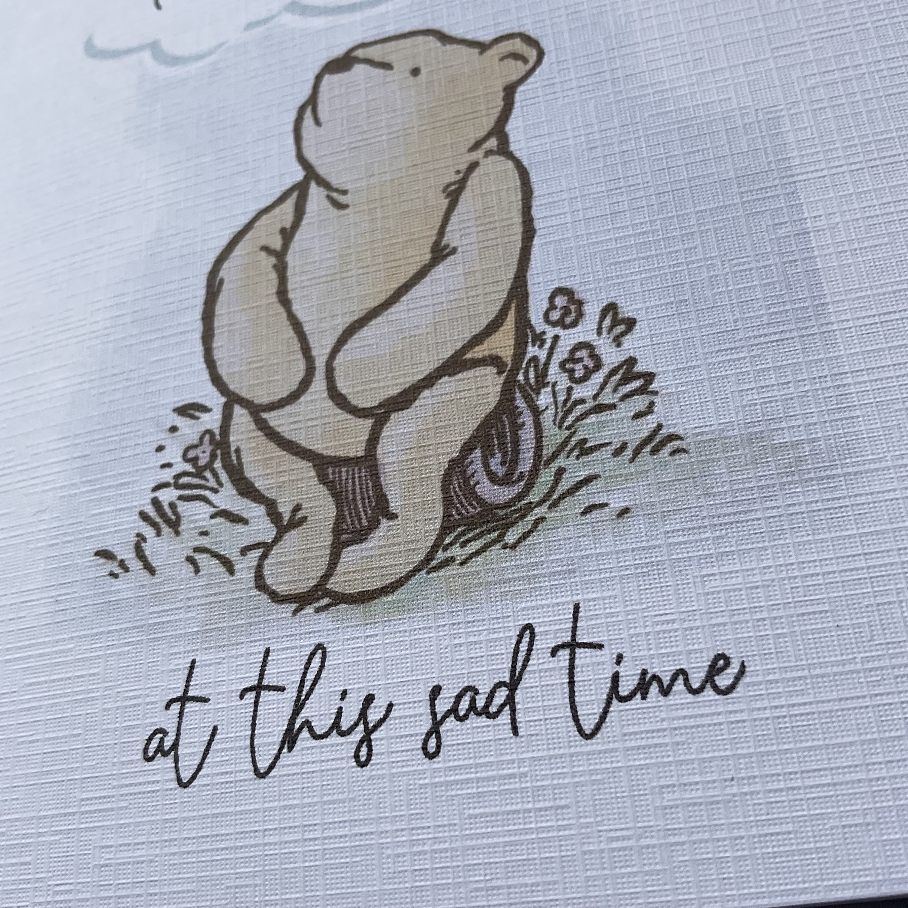 Sympathy Card Child Friendly Sorrow Card Bereavement Card - Etsy UK