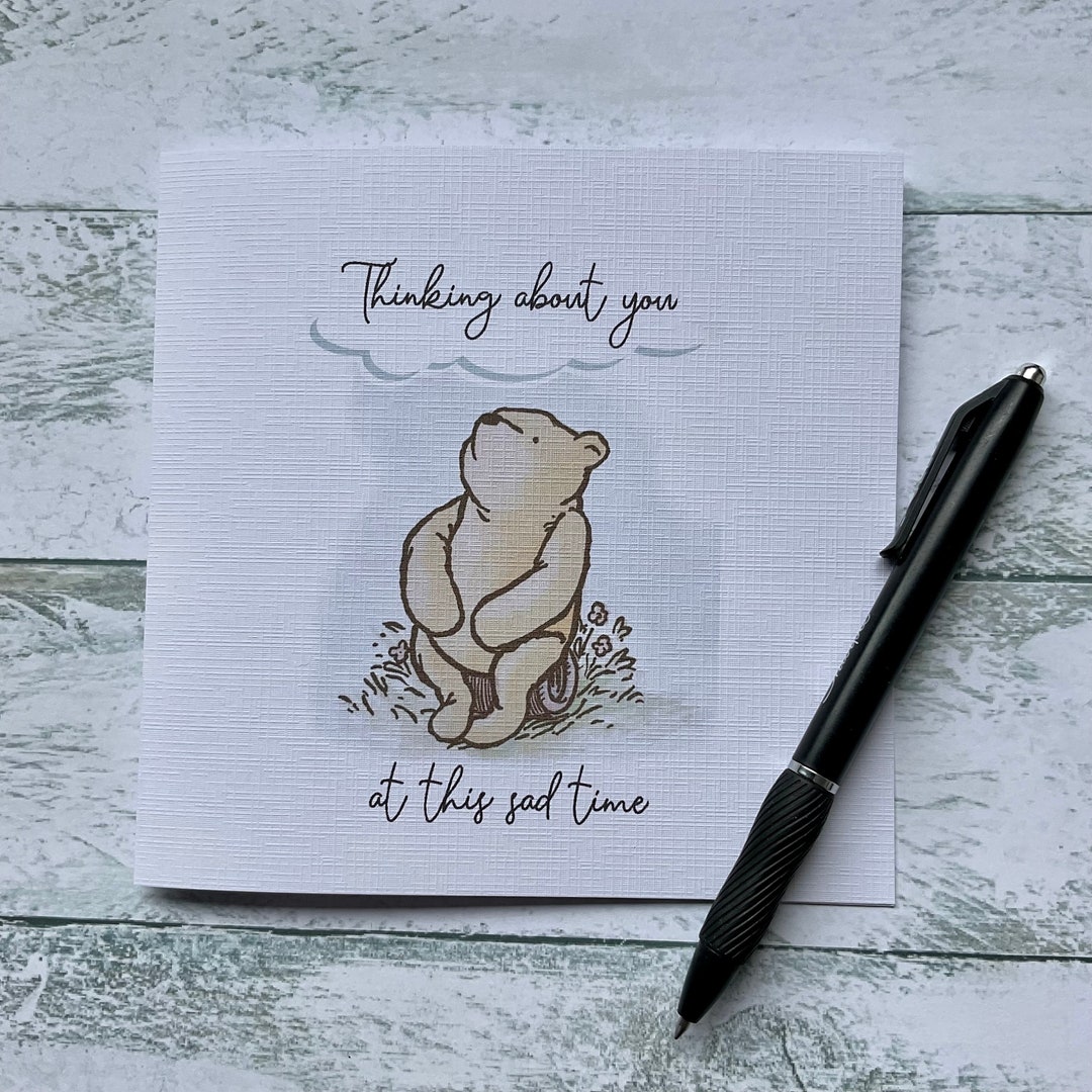Sympathy Card Child Friendly Sorrow Card Bereavement Card - Etsy UK