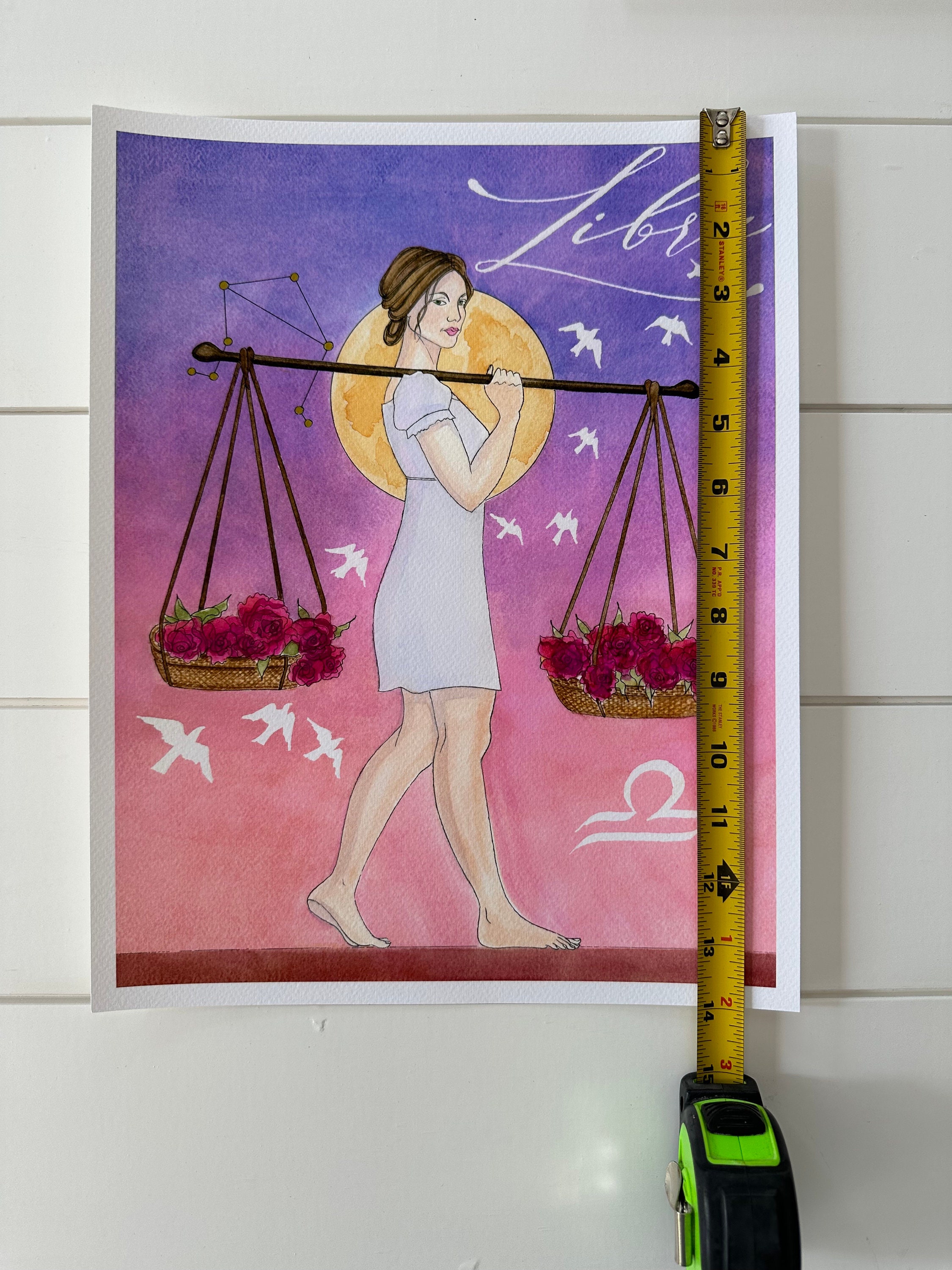 Libra Fine Art Print, Libra Astrology, Libra Zodiac, Libra Print ...