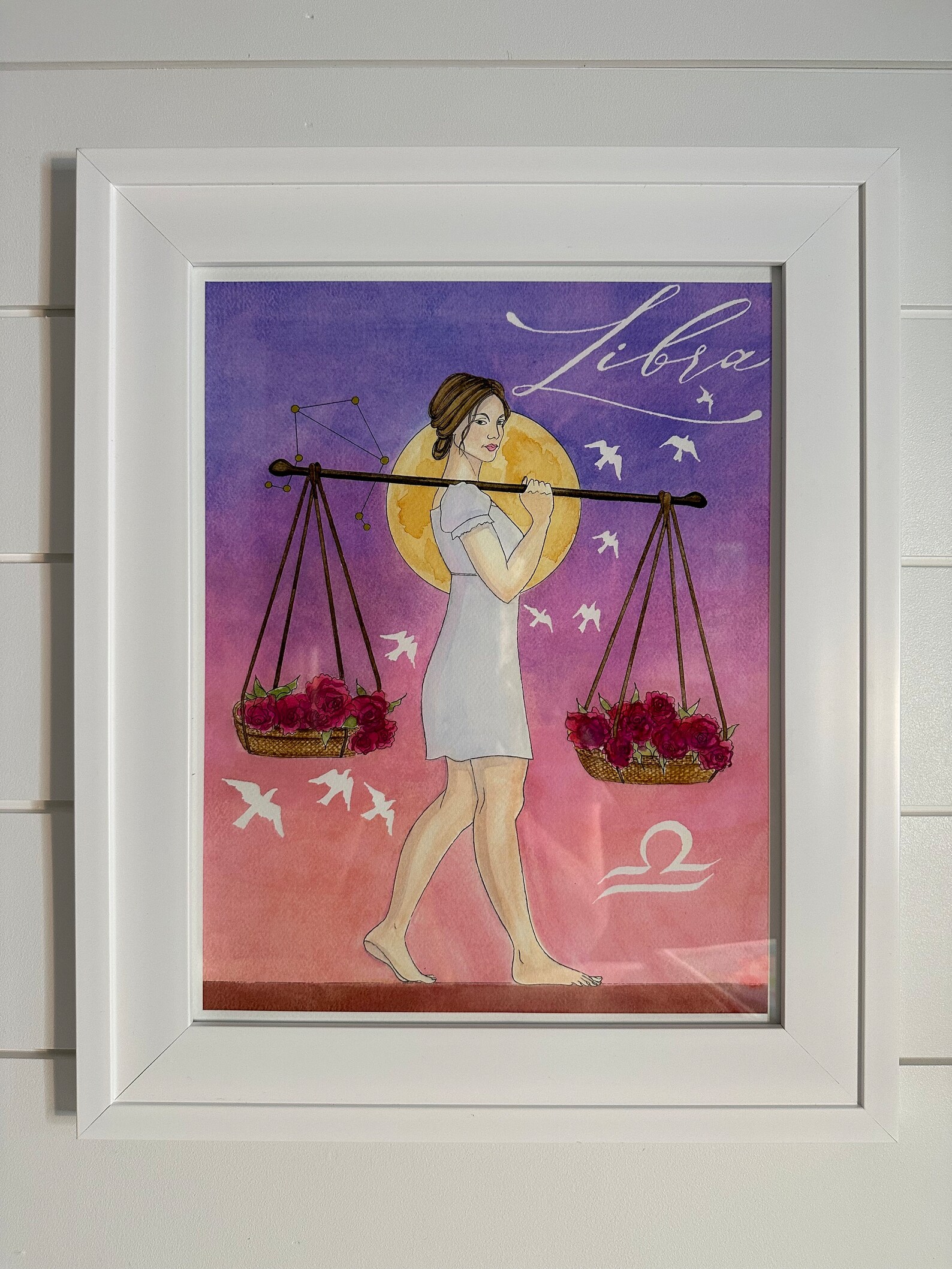 Libra Fine Art Print, Libra Astrology, Libra Zodiac, Libra Print ...
