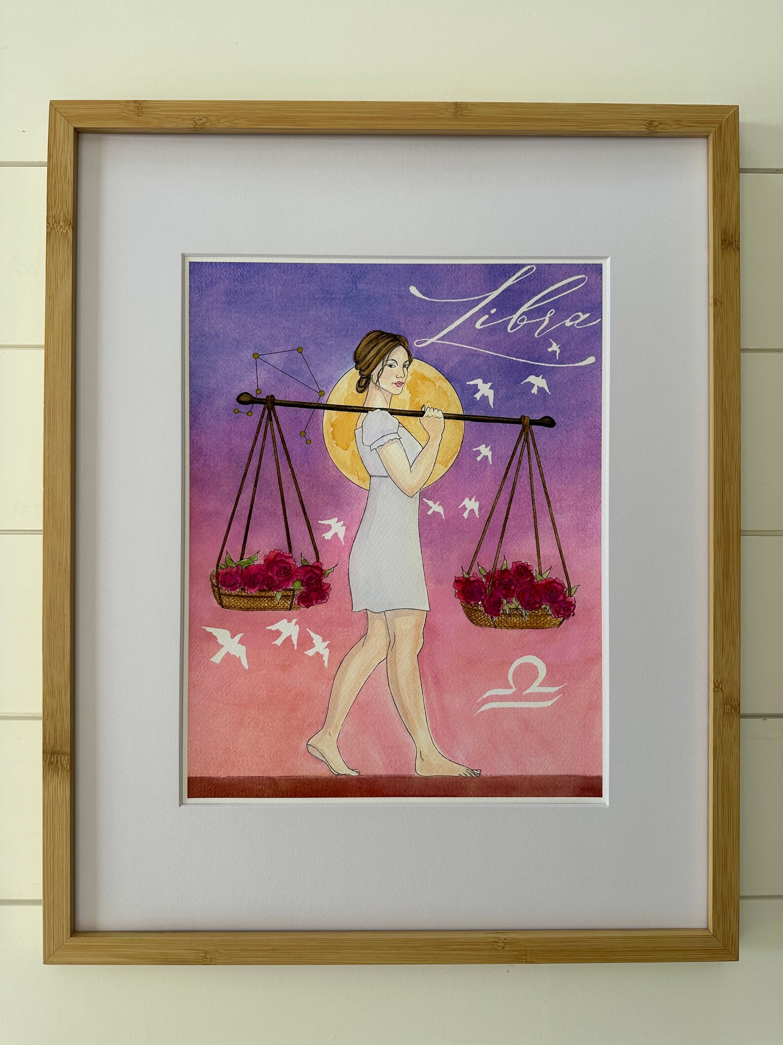 Libra Fine Art Print, Libra Astrology, Libra Zodiac, Libra Print ...