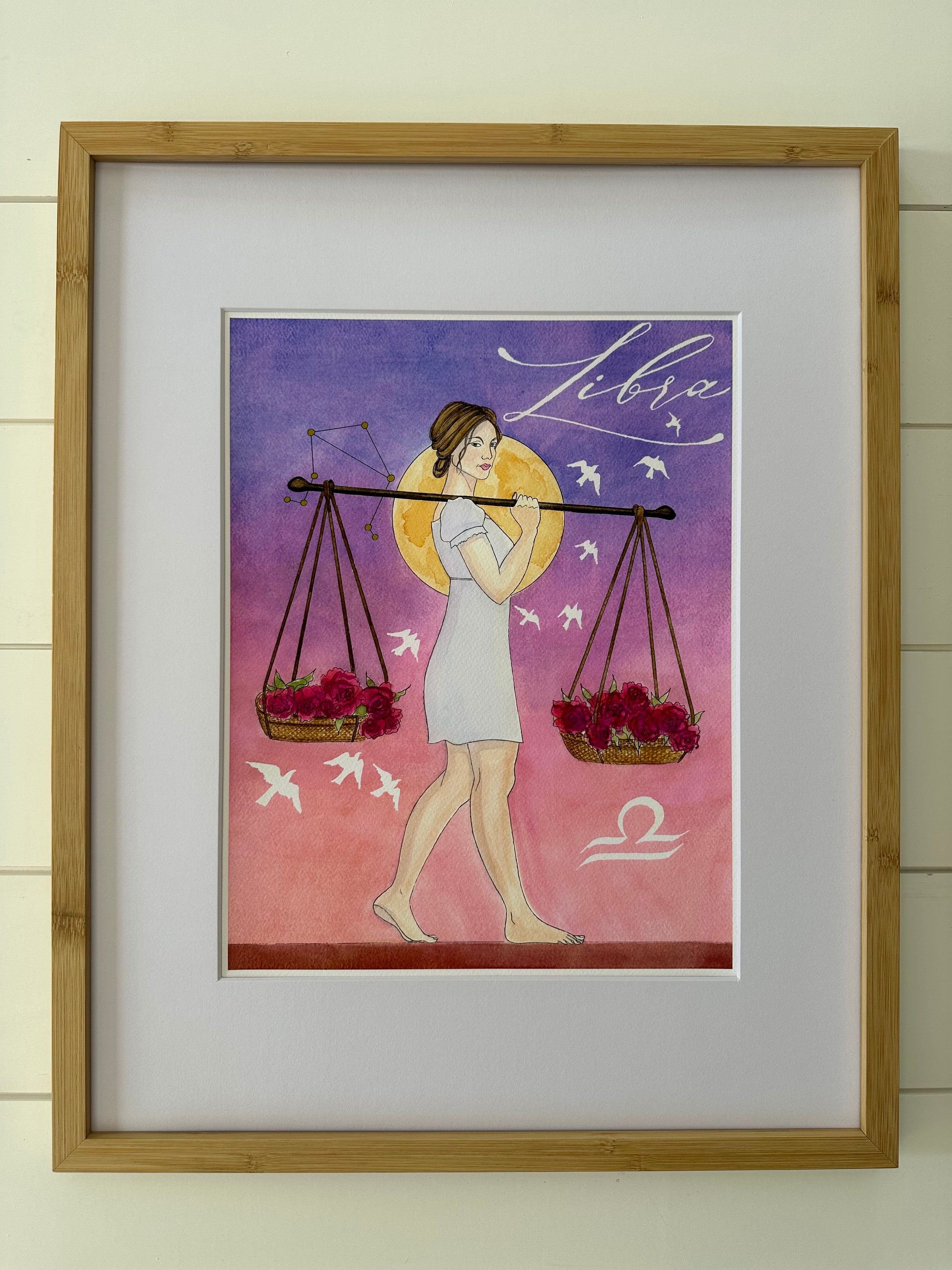 Libra Fine Art Print, Libra Astrology, Libra Zodiac, Libra Print ...