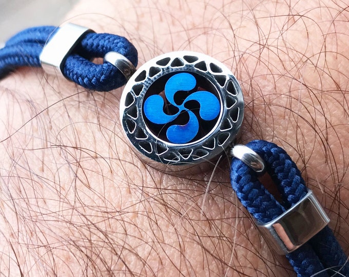 Basque Lauburu, Basque Cross Bracelet, Lauburu Bracelet, Stainless ...