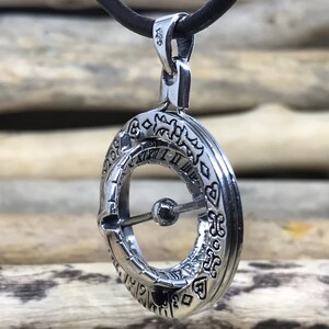 Tempus Fugit Compass Rose Kinetic Jewelry Pendant Necklace M/VTS133 - Etsy