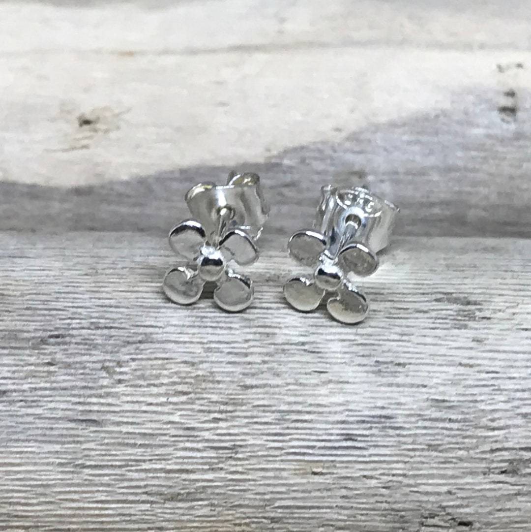 Silver Lauburu Basque Cross Earrings - Pendiente De Plata Lauburu ...